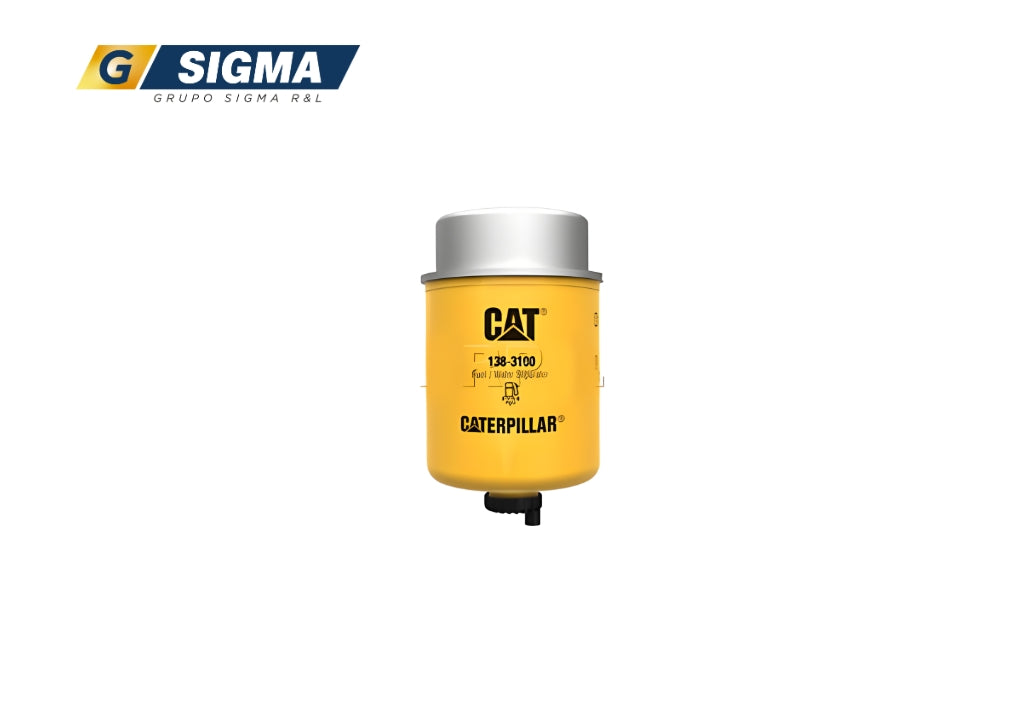 FILTRO SEPARADOR AGUA COMBUSTIBLE CAT 138-3100 – SigmaParts